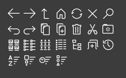 Tablacus Explorer Icon packs