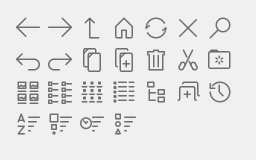 Tablacus Explorer Icon packs